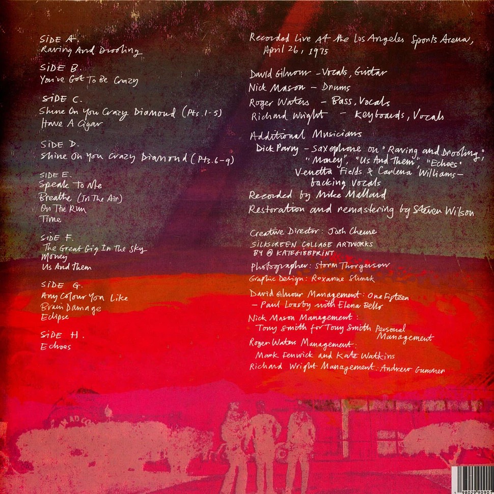 Pink Floyd 4LP & 2CD Live at LA Sports Arena, 1975 Sets Announced for ...